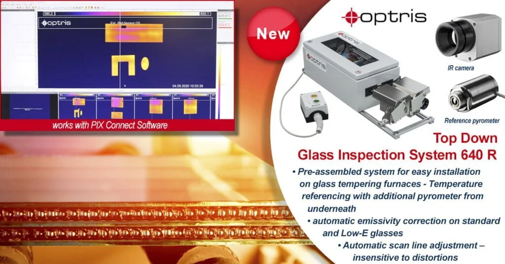 New Optris Bottom Up System for Glass Tempering Plants - Optris